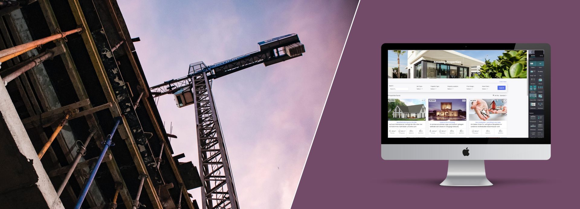 Industry solution for real estate & construction | OBS Solutions GmbH